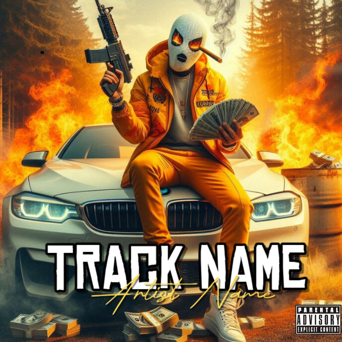 Vintage Mixtape Cover Artwork Album Cover Template | PosterMyWall