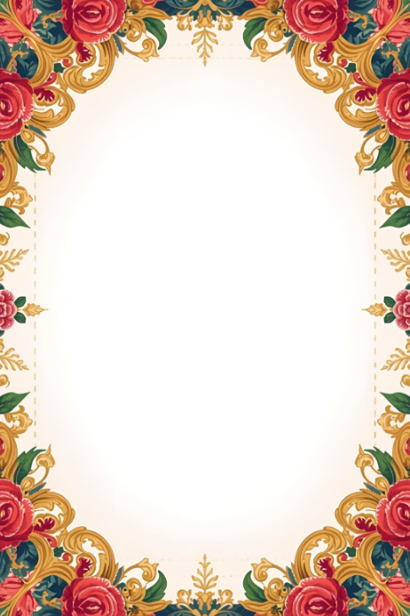 Plantilla de Vintage Page Border Design Template | PosterMyWall