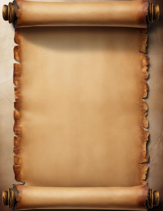 Copy of Vintage Paper Scroll Flyer (us Letter) | PosterMyWall