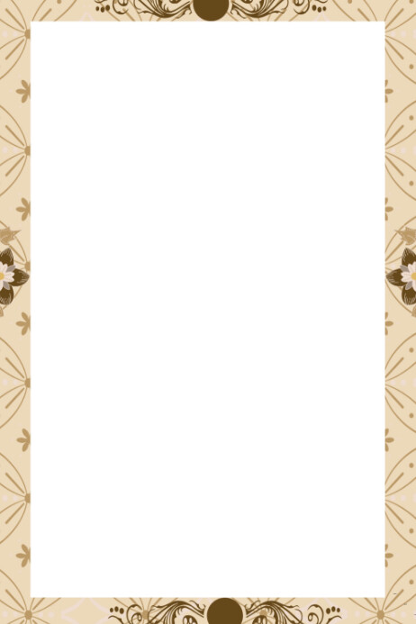 Vintage Picture Frame/Page Border Template | PosterMyWall
