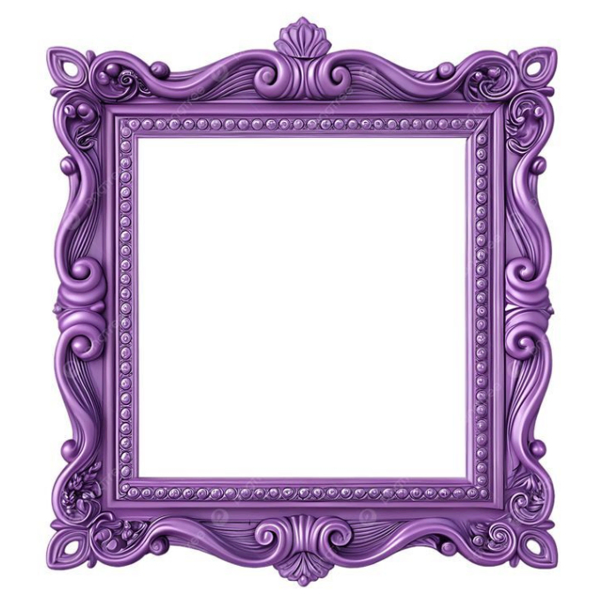 Vintage Purple picture frame Template | PosterMyWall