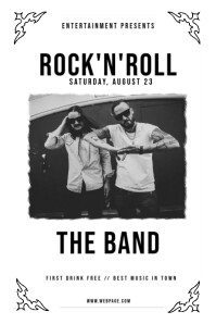 Rock Band Flyer Template | PosterMyWall