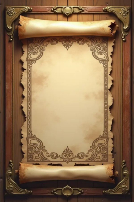 Vintage Royal Scroll Poster Template | PosterMyWall
