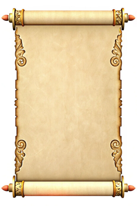 Szablon Vintage Royal Scroll Template | PosterMyWall