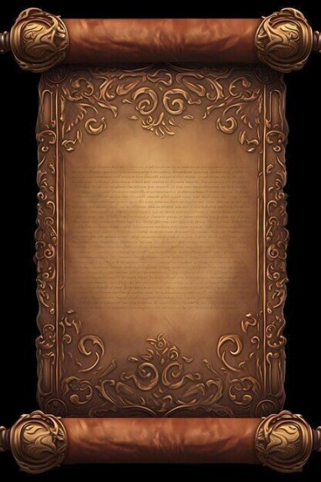 Copy of Vintage Scroll Template Poster | PosterMyWall