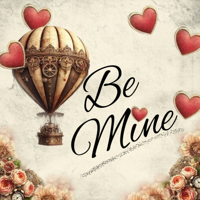 Vintage Valentine Modelo | PosterMyWall