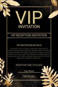 VIP cards flyer Template | PosterMyWall