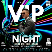 VIP PARTY NIGHT Template | PosterMyWall