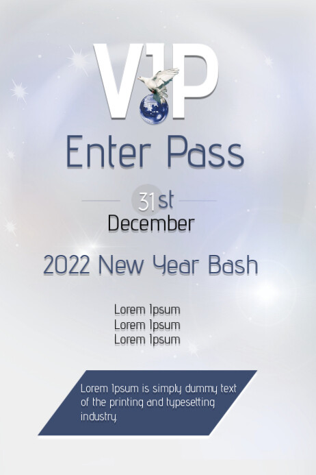 Acara Poster Vip Templat | PosterMyWall