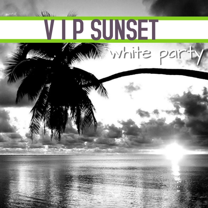 VIP SUNSET BEACH PARTY Template | PosterMyWall