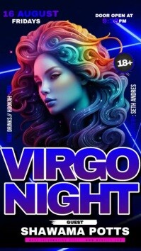 Virgo Party Template | PosterMyWall