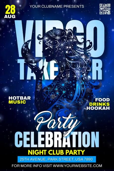 Copy of Virgo Party | PosterMyWall