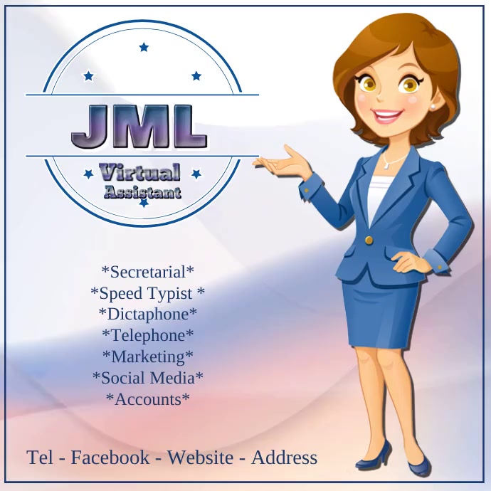 Copy of Virtual Assistant | PosterMyWall