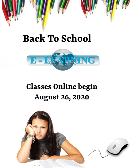 Virtual Back To School Flyer Template | PosterMyWall