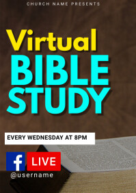 Bible study Template | PosterMyWall