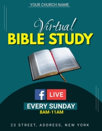 Virtual bible study Template | PosterMyWall