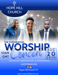 Virtual Concert Flyer Video Template | PosterMyWall