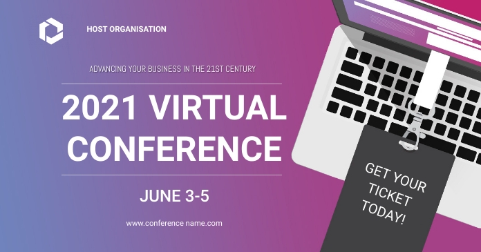 Virtual Conference Template | PosterMyWall
