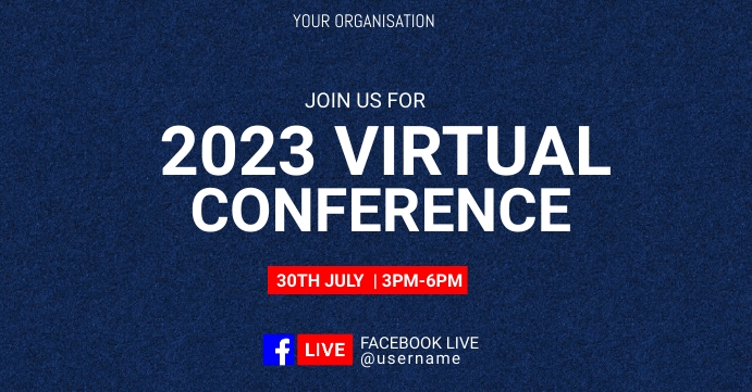 Copy of Virtual Conference | PosterMyWall
