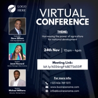 Virtual Conference Flyer Template | PosterMyWall