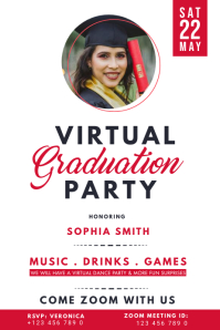 VIRTUAL GRADUATION Template | PosterMyWall
