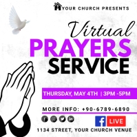 Virtual prayer meeting Template | PosterMyWall