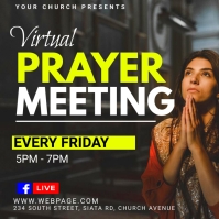 Virtual prayer meeting Template | PosterMyWall