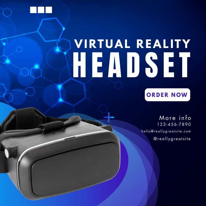 Copy of VIRTUAL REALITY HEAD SET SALE | PosterMyWall
