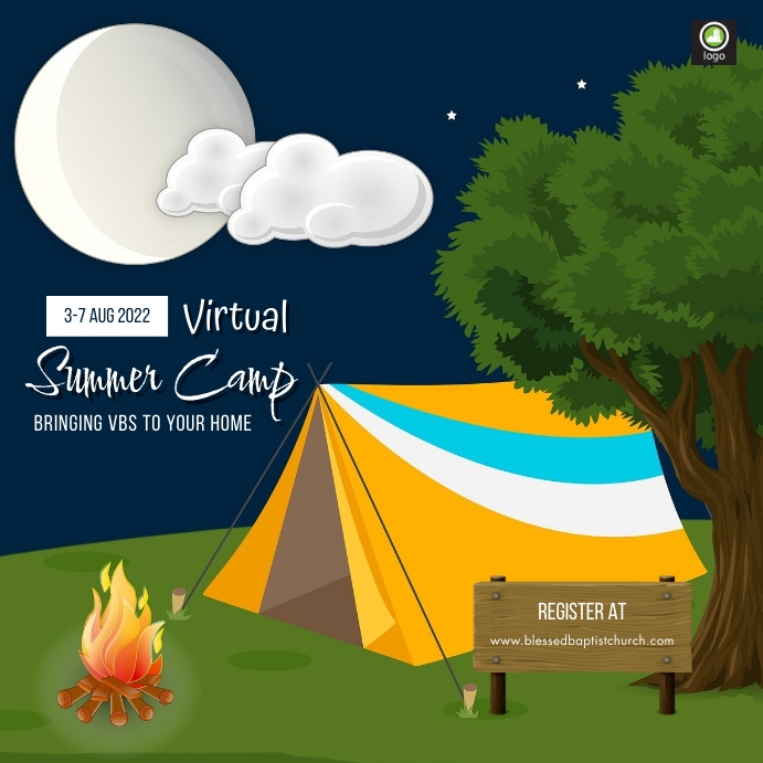 Virtual Summer Camp Template | PosterMyWall
