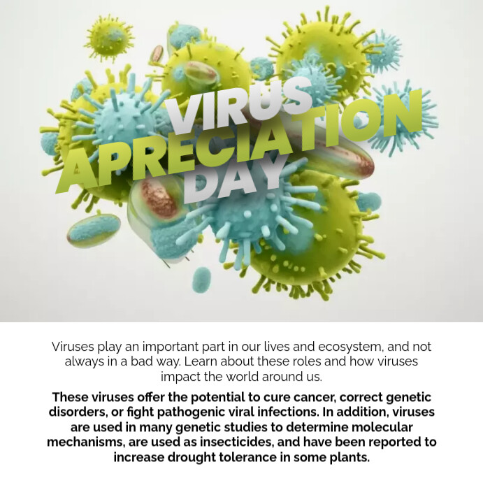 Virus Appreciation Day Instagram Post Templat | PosterMyWall