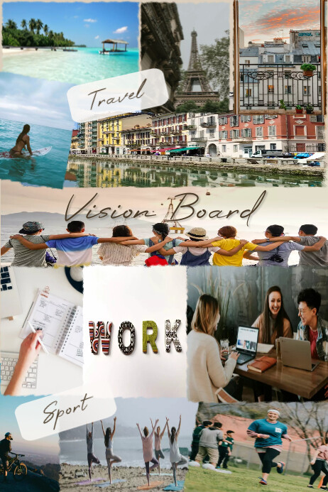 vision board Template | PosterMyWall