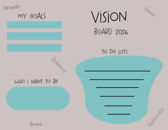 Vision board Template | PosterMyWall