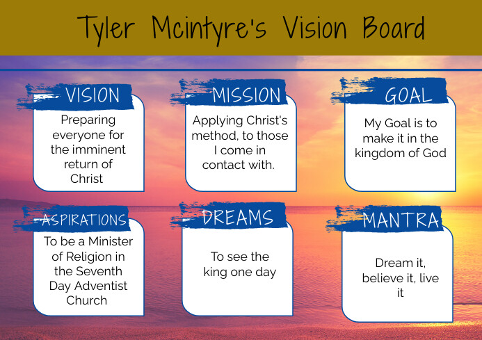 vision board Template | PosterMyWall