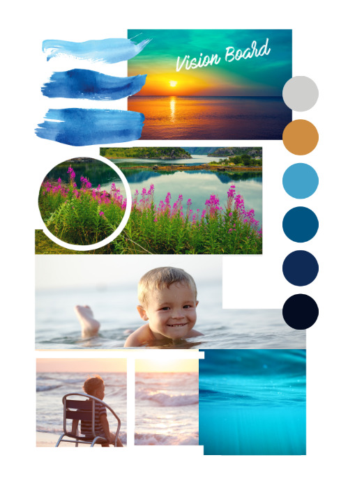 Vision Board Template | PosterMyWall