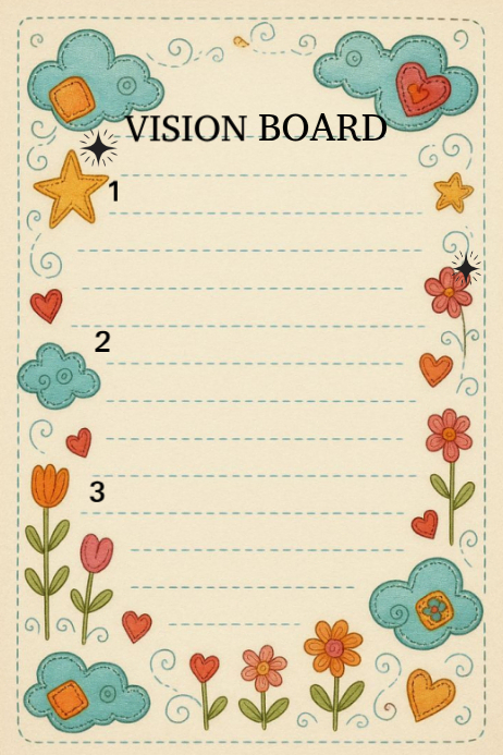 VisIon Board Template | PosterMyWall