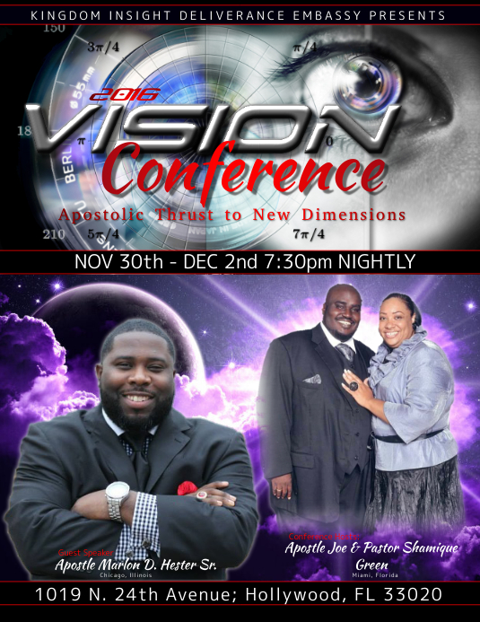 Vision Conference Flyer Template | PosterMyWall