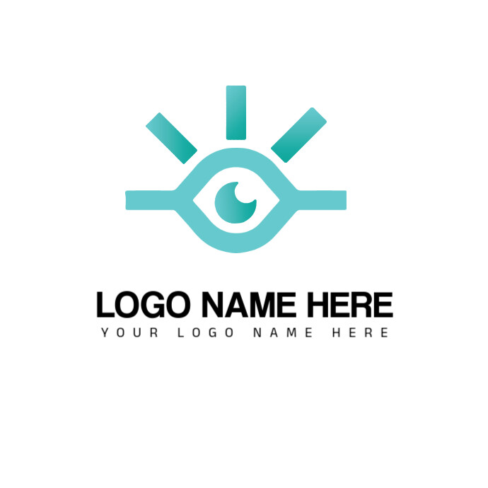 Plantilla de vision/eye logo/app icon logo/digital branding/creative ...