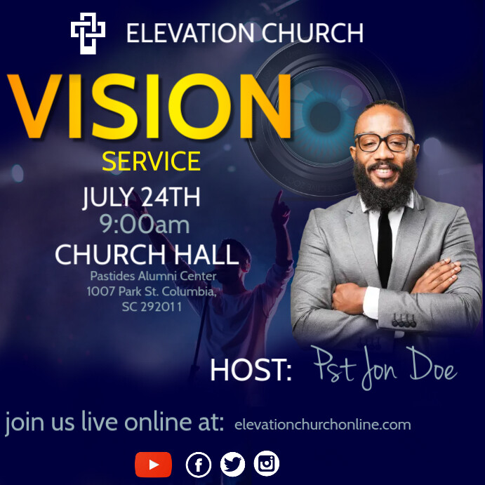 VISION SERVICE (3) Template | PosterMyWall