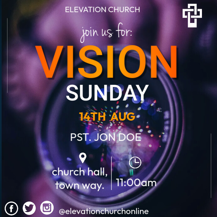 VISION SERVICE (3) Template | PosterMyWall