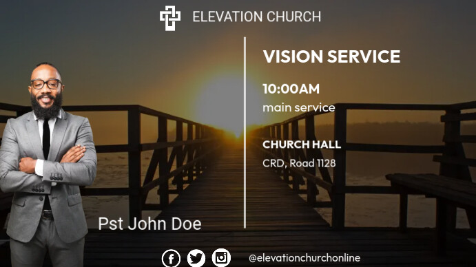 VISION SERVICE (4) Template | PosterMyWall