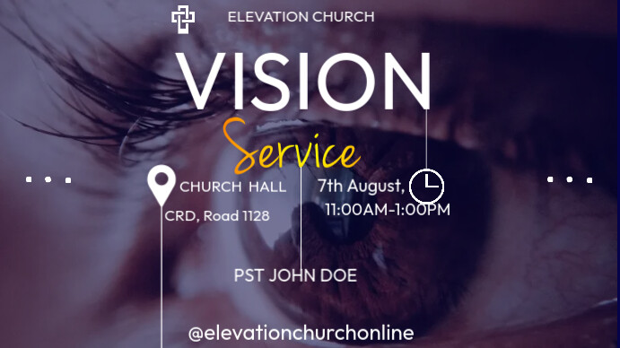 VISION SERVICE (5) Template | PosterMyWall