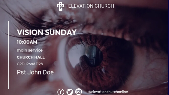 VISION SERVICE (8) Template | PosterMyWall