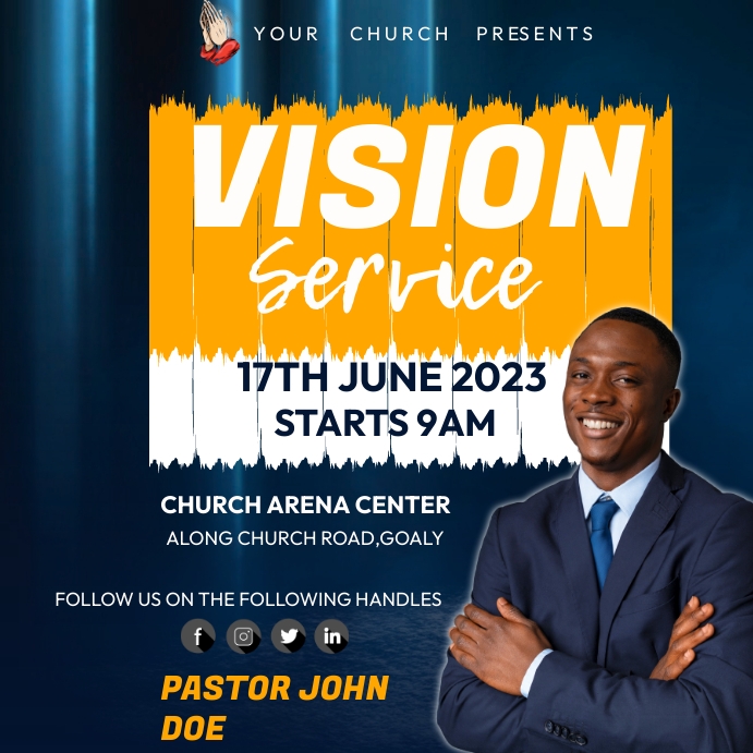 vision service Template | PosterMyWall