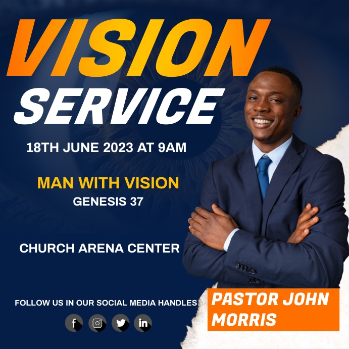 vision service Template | PosterMyWall