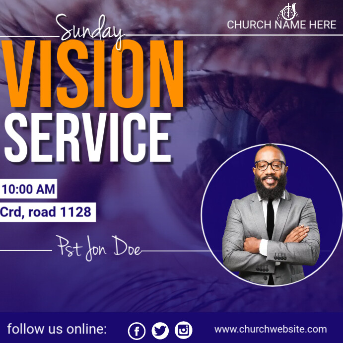 Copy of VISION SUNDAY (1) | PosterMyWall