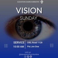 VISION SUNDAY (9) Template | PosterMyWall
