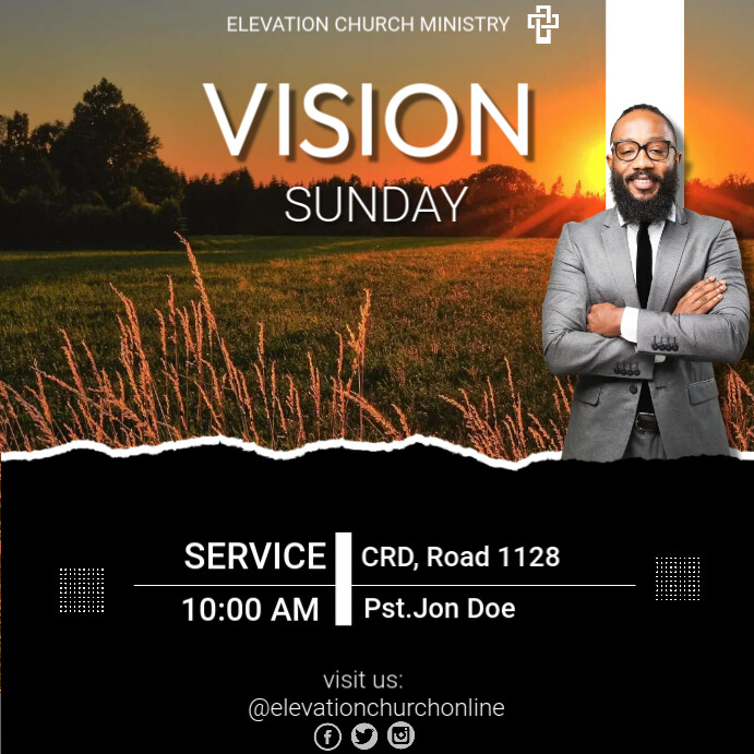 Copy of VISION SUNDAY (7) | PosterMyWall