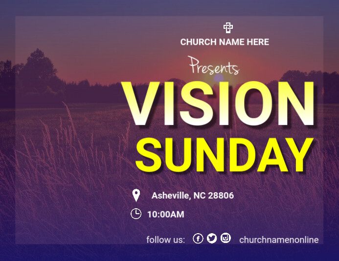 Copy of VISION SUNDAY (8) | PosterMyWall