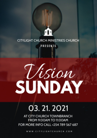 vision sunday flyer template | PosterMyWall