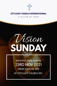 Vision Sunday Template | PosterMyWall